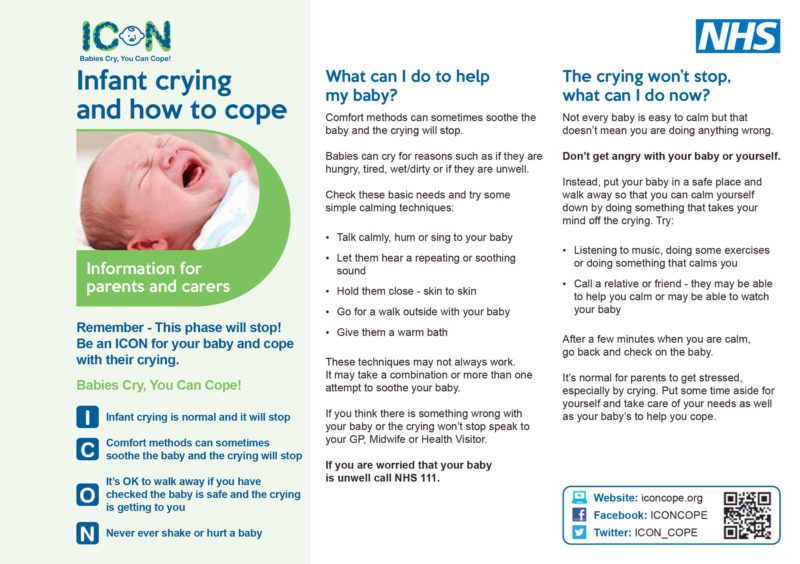 Resources - ICON: Babies cry, you can cope
